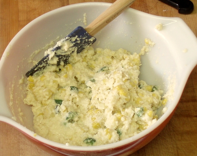 Double Corn Fritters - Inhabited Kitchen