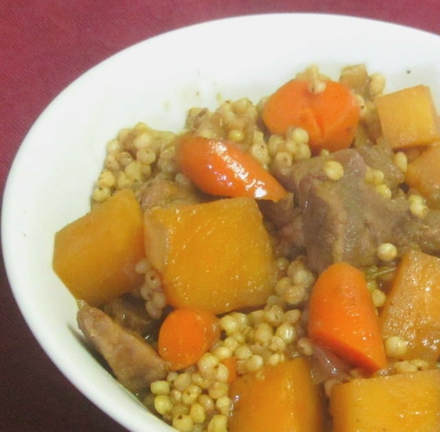 Beef Stew with Sorghum - Inhabited Kitchen