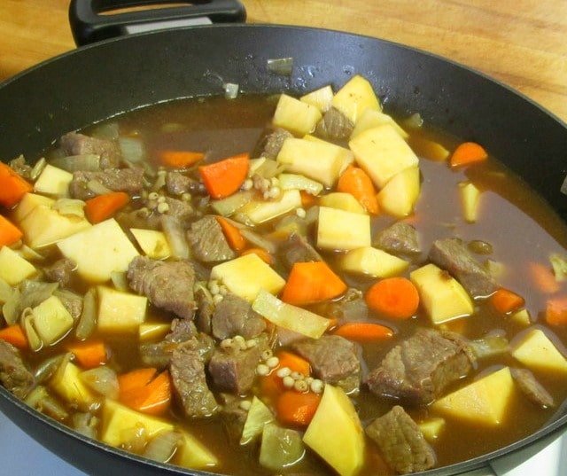 Beef Stew with Sorghum - Inhabited Kitchen