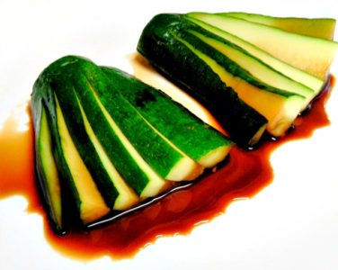 Zucchini Fans and Knife Skills - Inhabited Kitchen